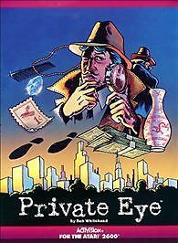 Private Eye (Atari 2600, 1983) for sale online | eBay