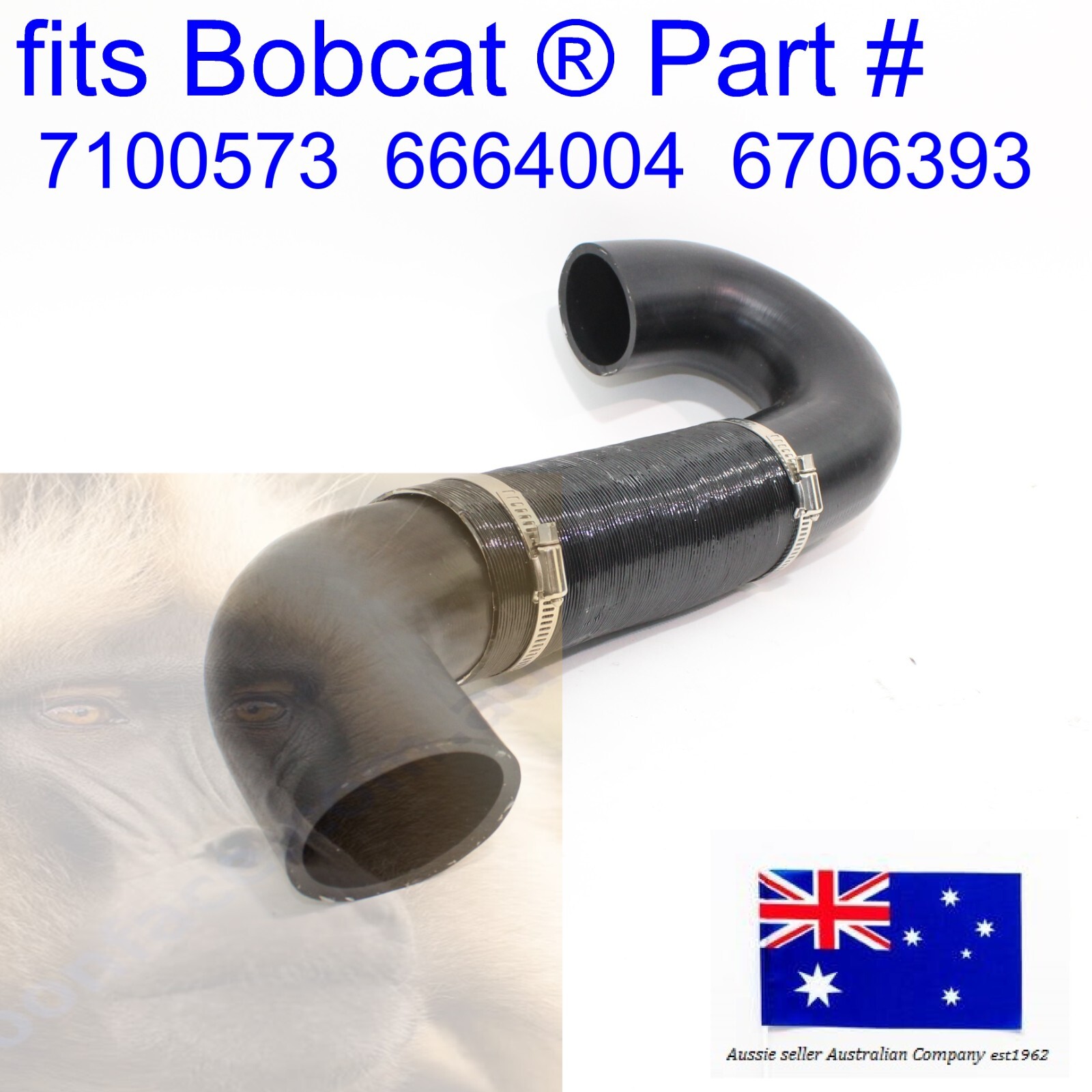 fits Bobcat Air Cleaner Intake Hose to Engine inlet manifold 7100573 ...