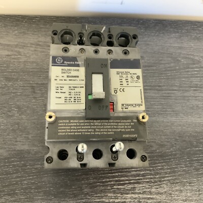 General Electric SEDA36AN0150 150 Amp 600V Spectra RMS Molded Case ...