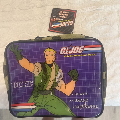 2003 GI Joe Duke A Real American Hero Insulated Lunch Box, New With ...