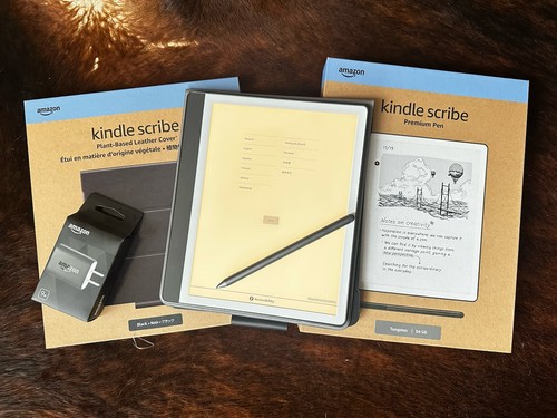 Amazon Kindle Scribe 64gb 2024 Bundle with Premium Pen, Case, and Boxes ...