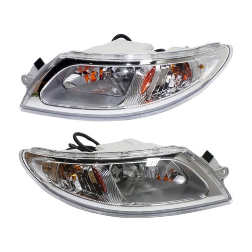 For Navistar 4300/4400 2002-2016 Headlights Pair | Clear Lens With ...