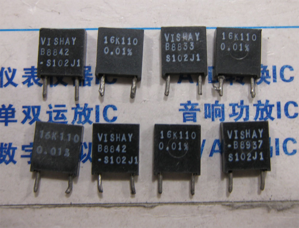 1x 16K110 Vishay S102J Series Metal Foil Resistors 0.01% 16.11KΩ | eBay