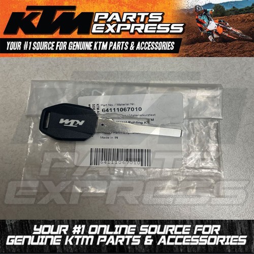 NEW OEM KTM BLANK KEY 790 890 ADVENTURE DUKE R 2019 - 2023 64111067010 ...