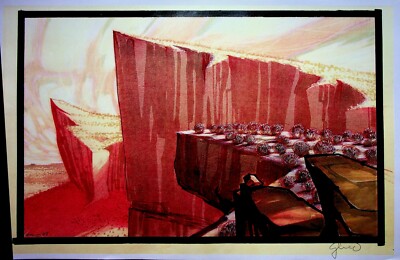 Home on the Range 2004 Production SIGNED Dennis Greco Background Layout ...