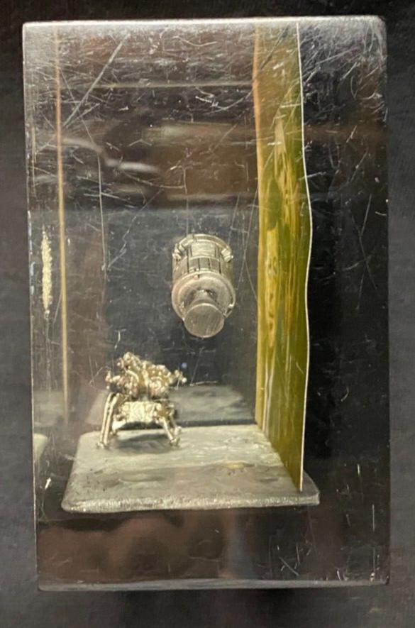 John F. Kennedy Apollo Space commemorative paperweight Lucite | eBay