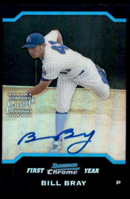 Bill Bray AU Rookie Card 2004 Bowman Chrome Draft Refractors #173 | eBay