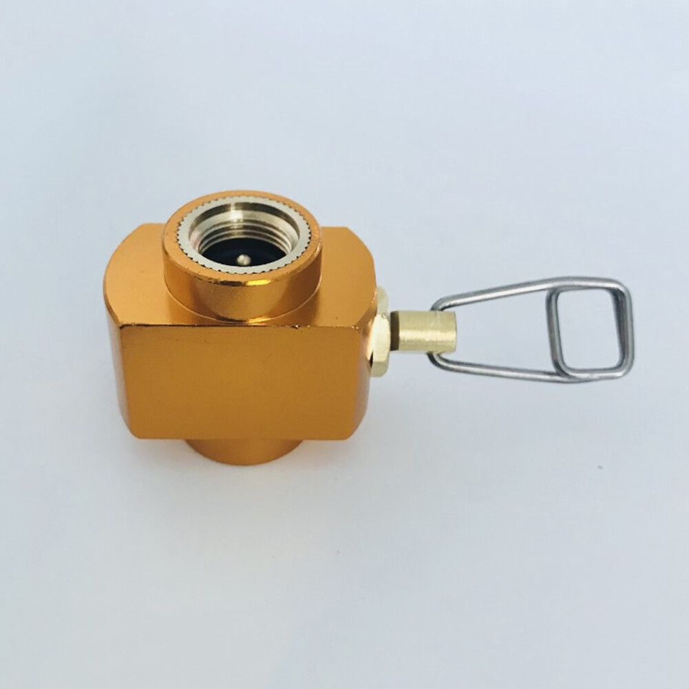 Tool Gas Tank Manual Cylinder Connector Outdoor Camping Stove Adapter ...