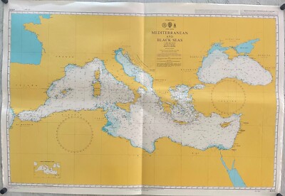 Charts - Marine Ship Nautical Admirality Chart Map