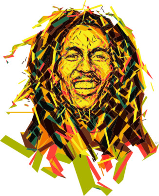 BOB MARLEY Color Vinyl Decal Sticker Waterproof | eBay