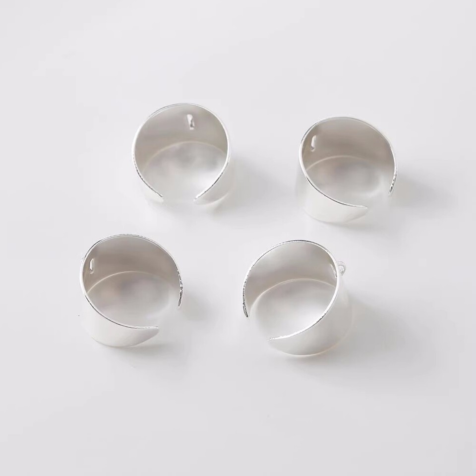 10pcs Adjustable Brass Finger Ring Bases for Jewelry Making Supplies ...