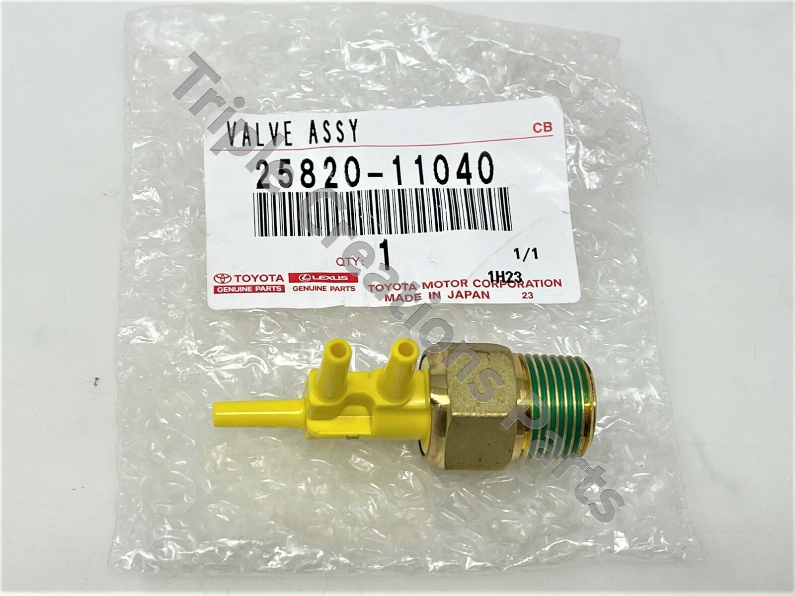 25820-11040 Genuine Toyota Valve Bimetal Vacuum Switching No.1 ...
