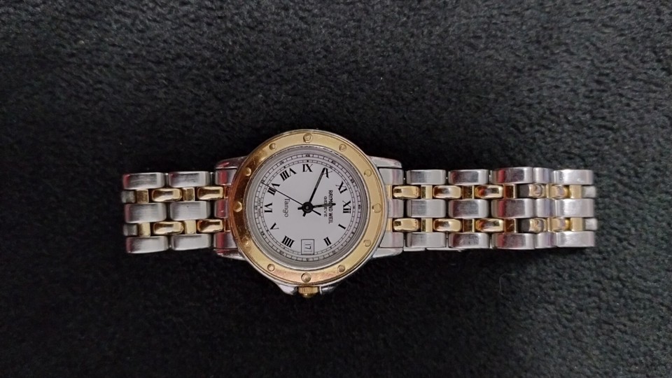 Authentic Raymond Weil Geneve Tango Womens Watch Untested Not Working ...