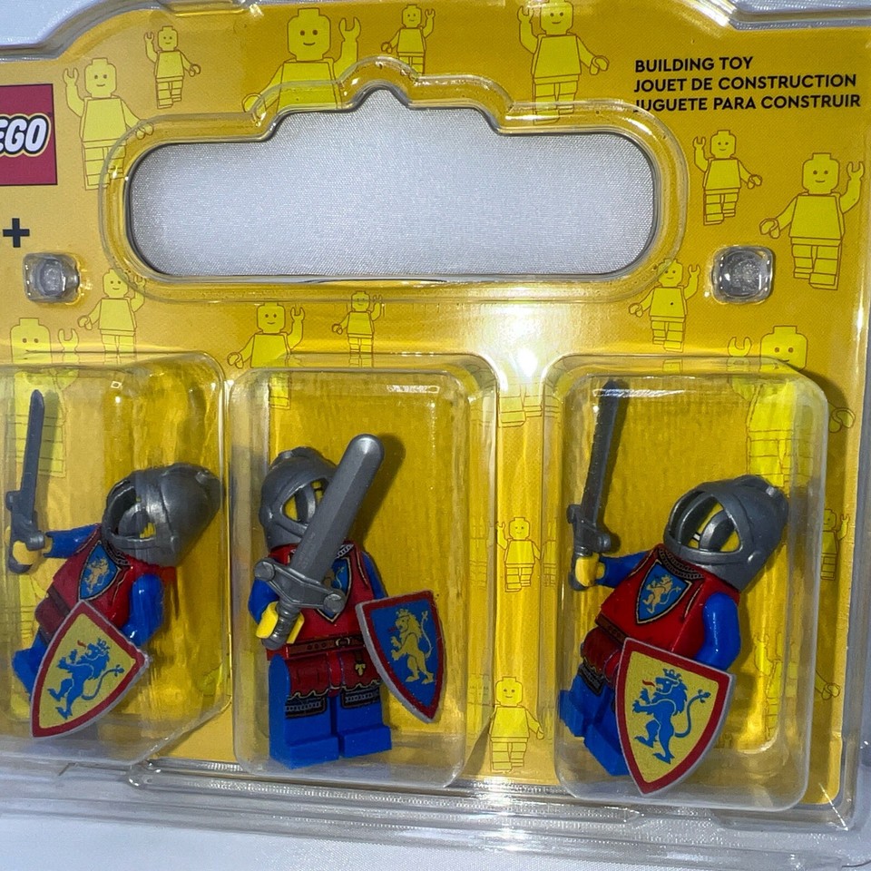 ☀️ Castle LEGO® Knight Build-A-Minifigure BAM 3 Minifigure w/swords shields | eBay