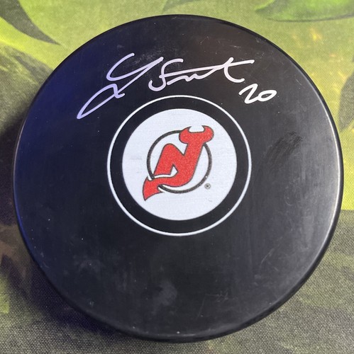 Lee Stempniak - Signed NHL Hockey Puck With Beckett COA - New Jersey ...