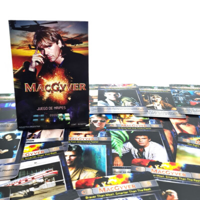 MacGyver Deck of Cards 80s TV Series Playing Game Made in Argentina | eBay