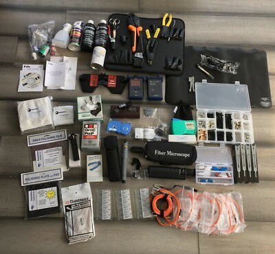 Tecra Tools Custom Fiber Optic Repair Kit with Pelican Case - New | eBay