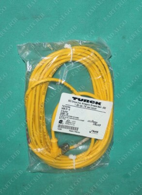 Turck, WSB 3T-6, U2492-00, Microfast Cordset Cable Mini Micro Right ...