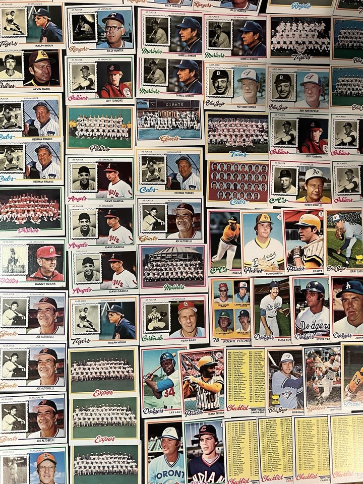 T3. Huge Lot Vintage 1978 &1979 Topps Baseball Cards | eBay