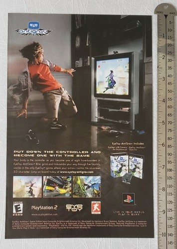 Antigrav ps2 RARE Print Advertisement | eBay