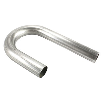 304 SS 180 J-Bend Pipe Degree J-Bend Pipe 2.5" OD, 6" Leg A Length, 12 ...