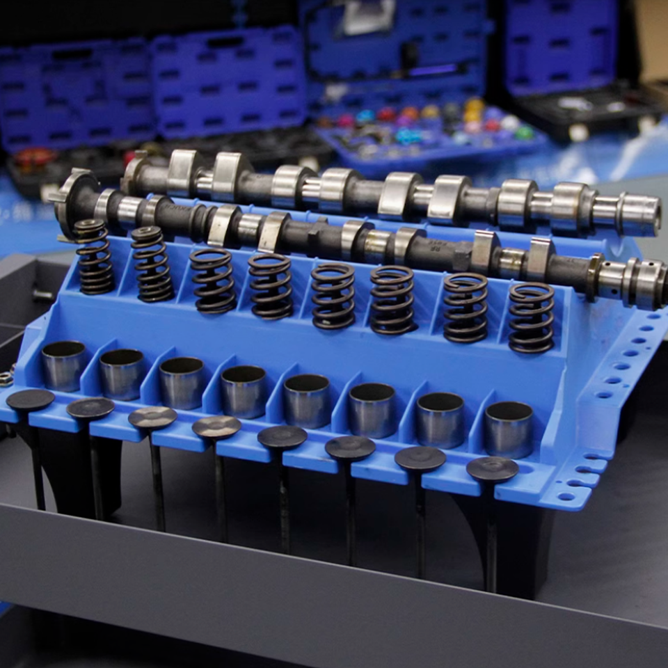 ZKTOOL Engine Cylinder Head Component Repairing Organiser Valves ...