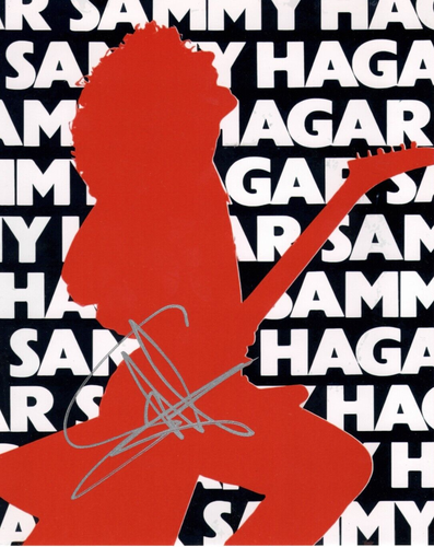 Sammy Hagar REAL hand SIGNED Photo #1 COA Autographed Van Halen | eBay