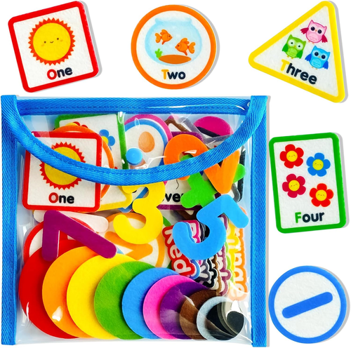 Felt Learning Numbers,44 Felt Flannel Board Pieces,Math Addition and ...