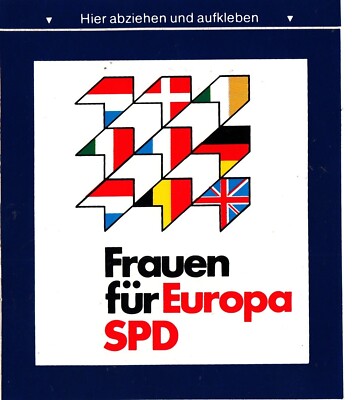 autocollant EUROPA SPD - Sticker Collector | eBay