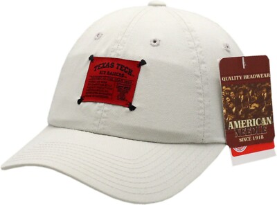 Texas Tech Red Raiders Hat Buckle Back Est 1923 | eBay