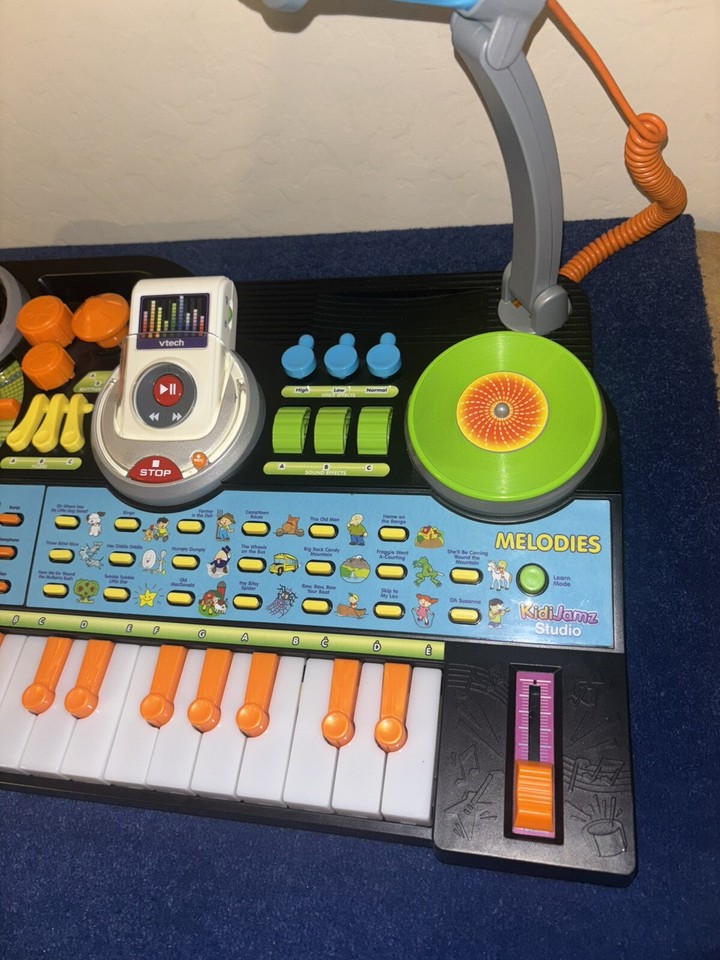 WORKING Vtech KidiJamz Kidi Jamz Studio DJ Music Maker Toy Piano | eBay