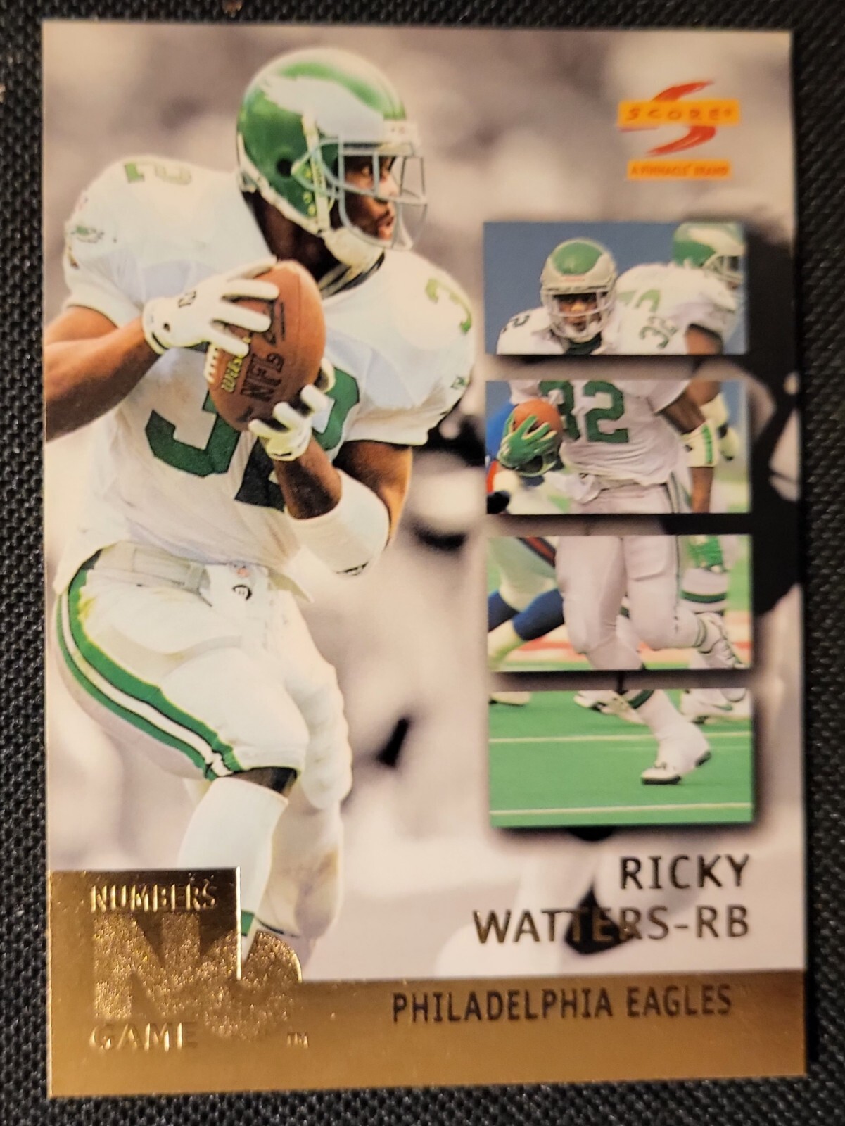 1996 Pinnacle Score Numbers Game Ricky Watters Football Card | eBay