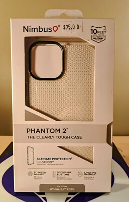 NIMBUS PHANTOM 2 CELL PHONE PROTECTOR CASE FOR APPLE IPHONE 6.7" 2020 ...
