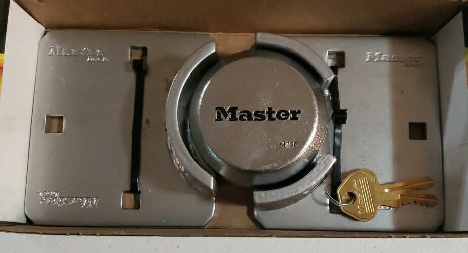 Master Lock M736XKAD 9.06-in Steel Keyed Padlock 71649236365 | eBay