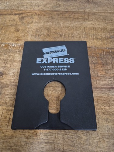 BLOCKBUSTER EXPRESS Plastic Sleeves DVD rental kiosk case Vintage | eBay