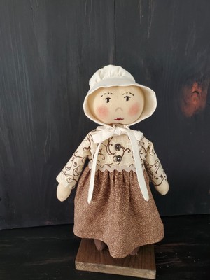 Primitive Fall Standup Prairie doll, Prairie doll, Fall Doll | eBay