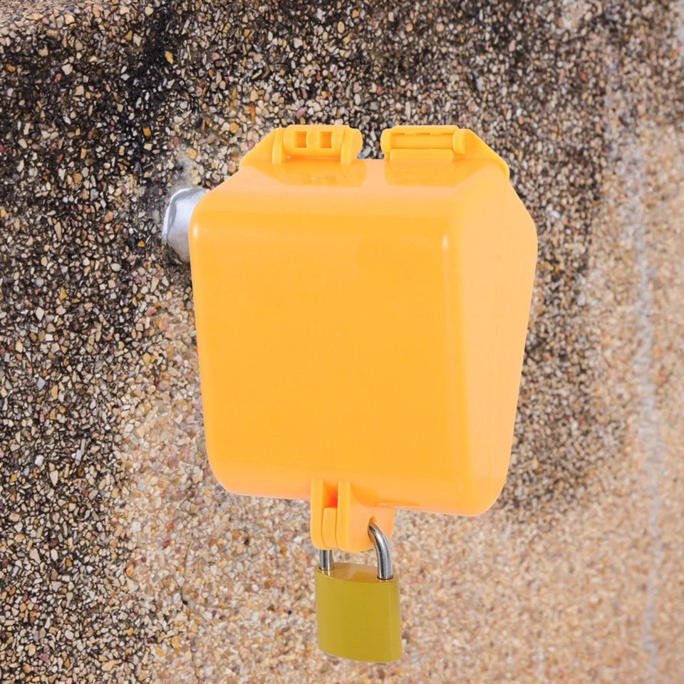 Faucet Lock Cover with Locks Child Proof for outside Water Spigot ...