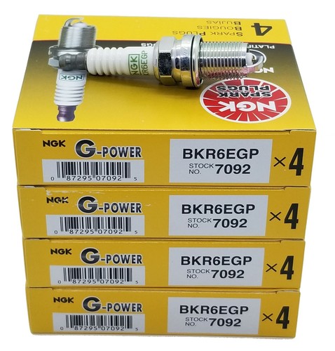 16 Plugs NGK BKR6EGP/7092 G-Power Platinum Spark Plugs | eBay