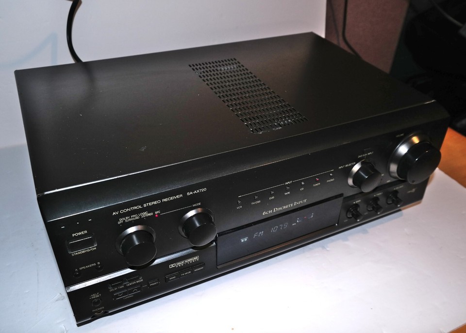 Vintage Technics SA-AX720 Stereo Receiver *TESTED* | eBay