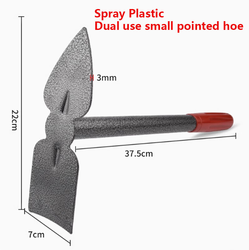 1pcs Wooden Handle Gardening Hoe Steel Garden Hand Weeding Dig Hoe Tool ...