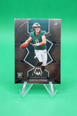 2022 Mosaic Base Rookies #306 Carson Strong Philadelphia Eagles R6220J ...