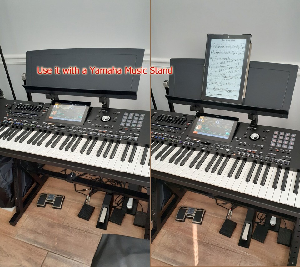 Music Stand - Tablet Holder Bracket for Korg PA5X and Korg PA4X | eBay