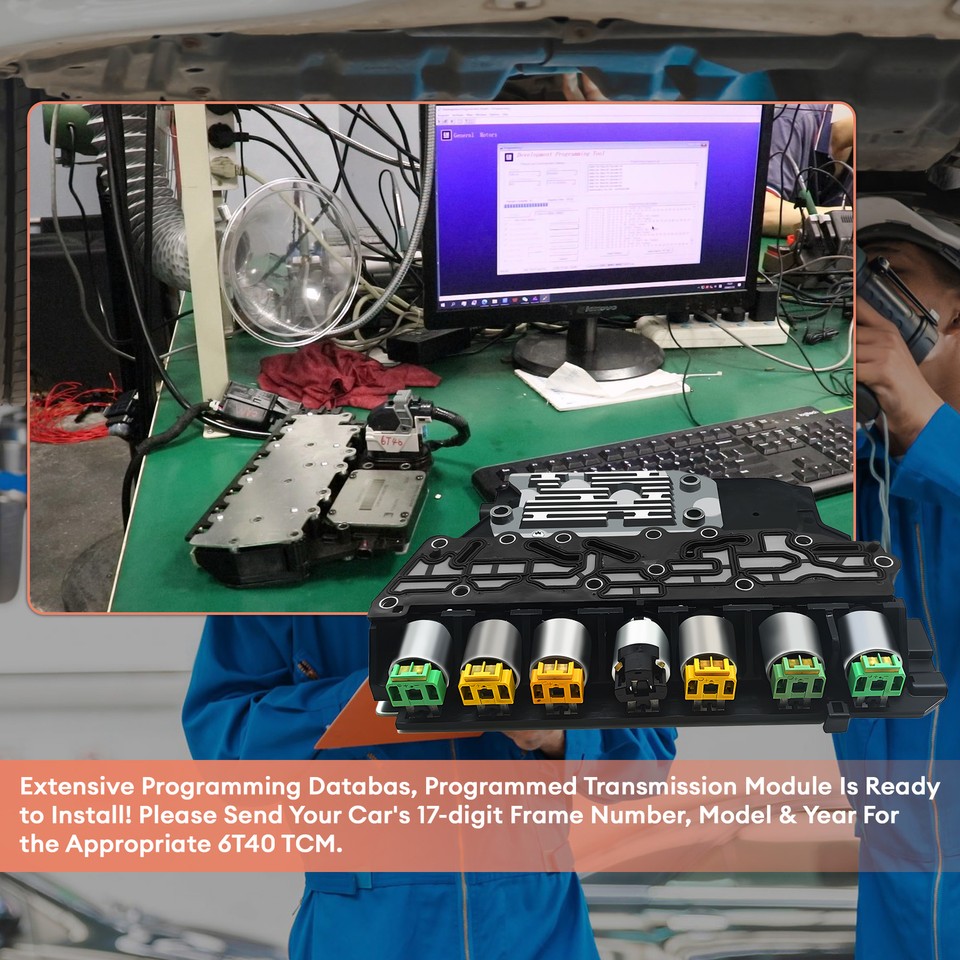 6T40 6T45 6T30 6T50 TCM TCU Transmission Control Module GEN 2 For Chevy ...