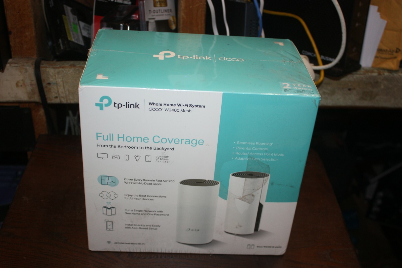 TP-LINK Deco W2400 2 Port 100 Mbps Wireless Router 845973088019| eBay