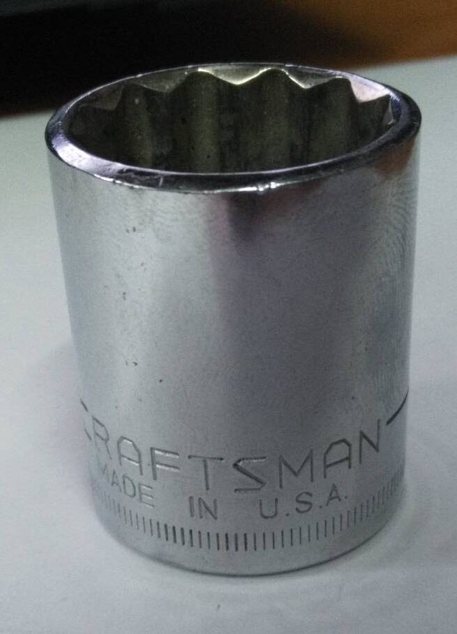 Craftsman 1/2" Drive Sockets - "G1" Marked - MADE IN USA - Metric - $2 ...