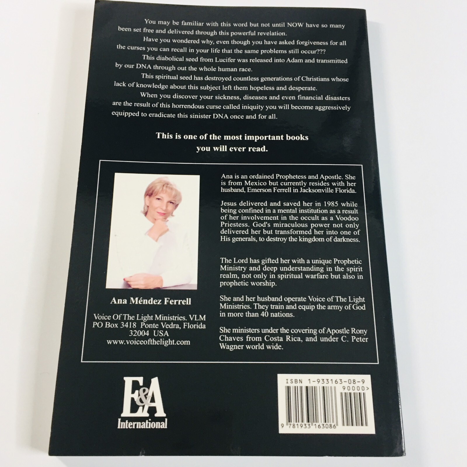 Iniquity: Entering The Glorious Manifestations Of God By Ana Ferrell ...