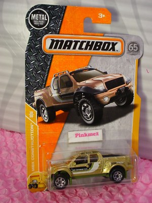 2018 MATCHBOX #114 BADLANDER☆Gold/green truck;Explorers Club ...