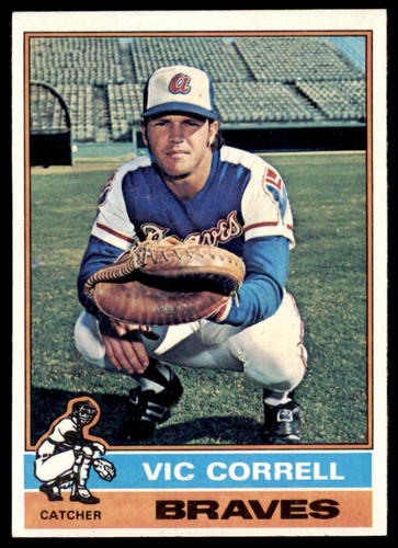 1976 TOPPS VIC CORRELL . ATLANTA BRAVES #608 | eBay