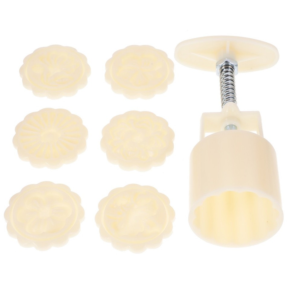 Pastry Making Mold Handmade Moon Cake Mould Press Mooncake Kit Hand ...