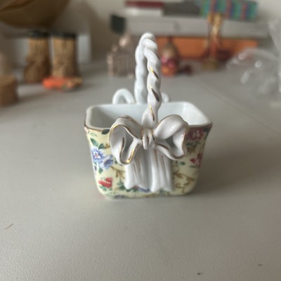 Nantucket Home Miniature Porcelain Basket | eBay